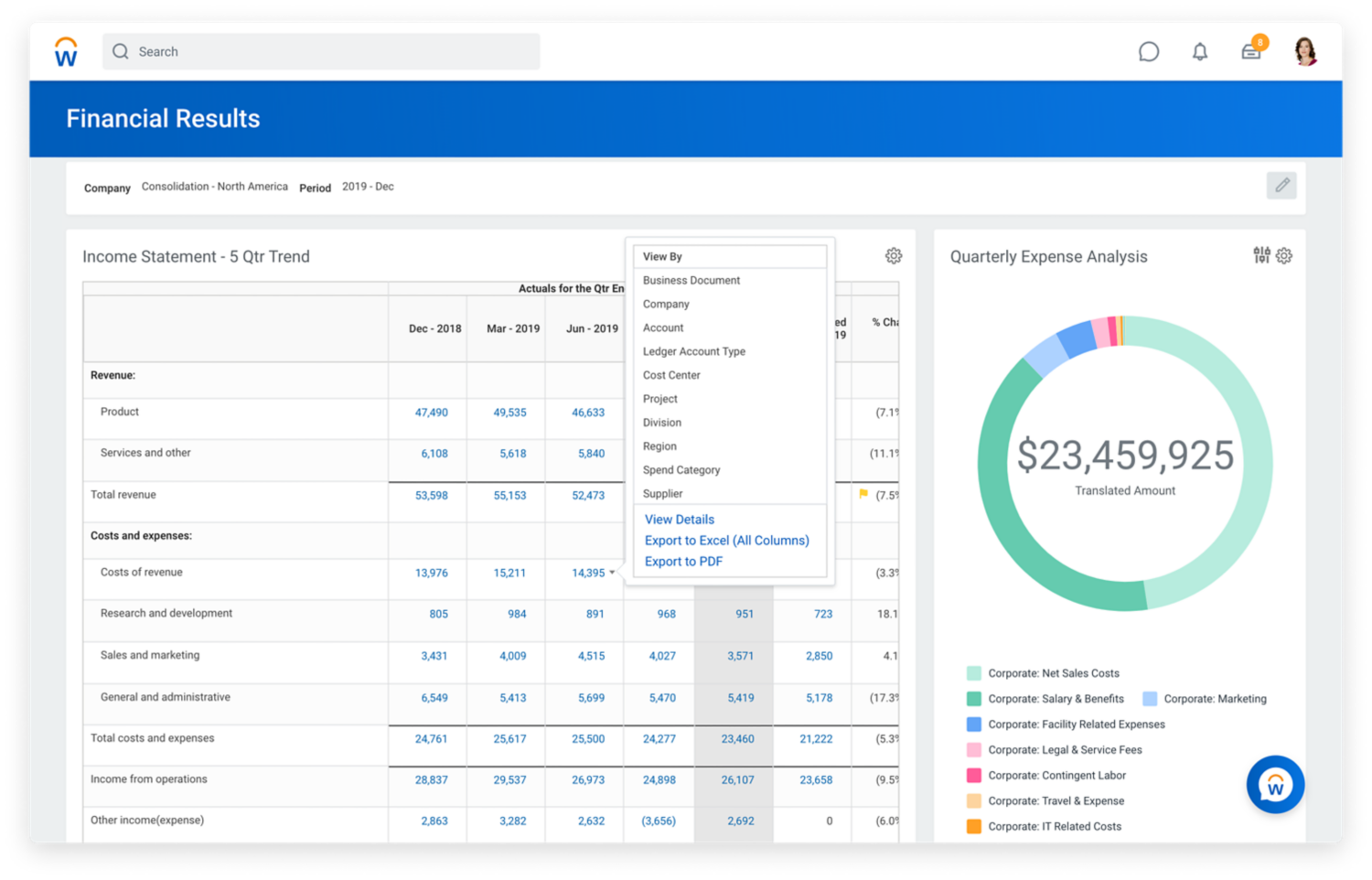 Enterprise Accounting and Finance Software | Workday