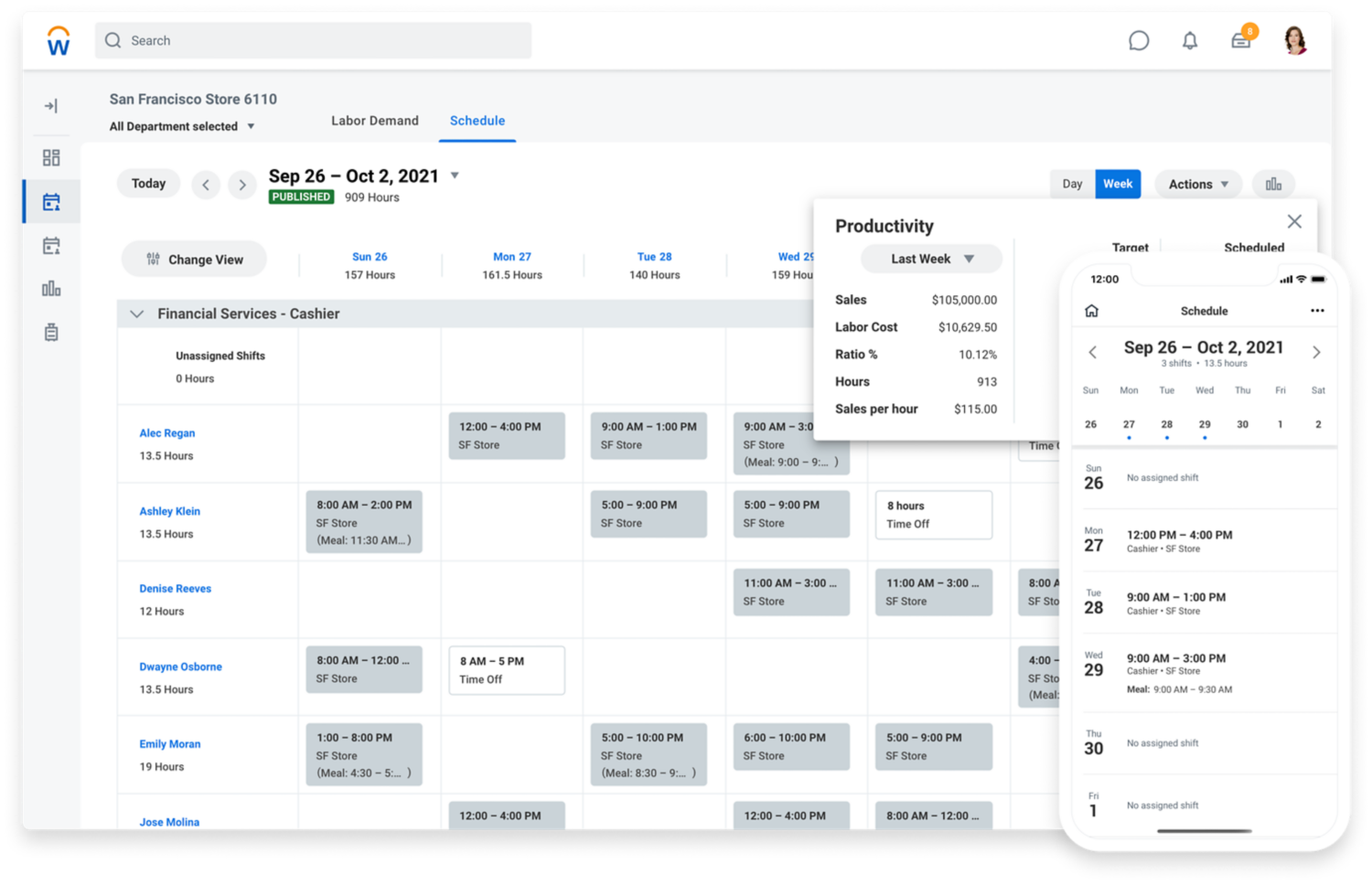 Scheduling Management Software | Workday Scheduling Management Software | Workday