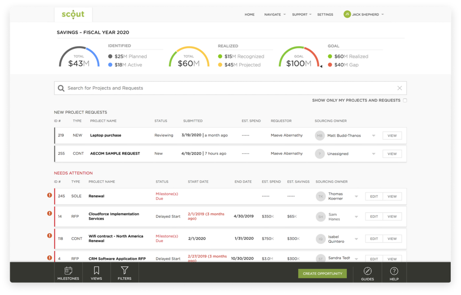 Strategic Sourcing Software | Scout RFP | Workday