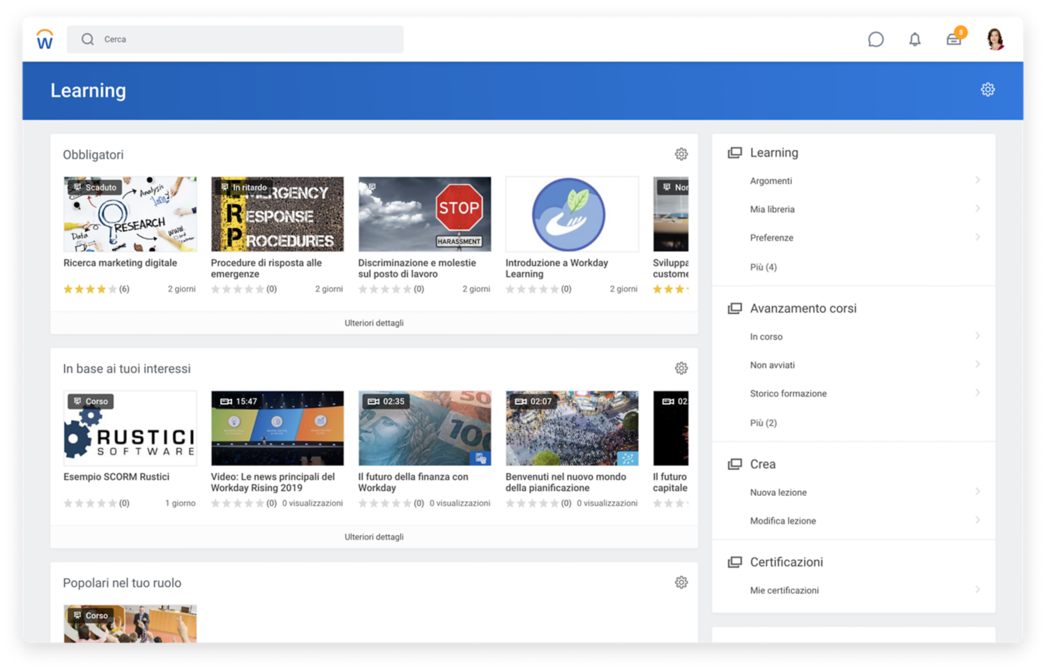Learning Management System aziendale e software LMS | Workday